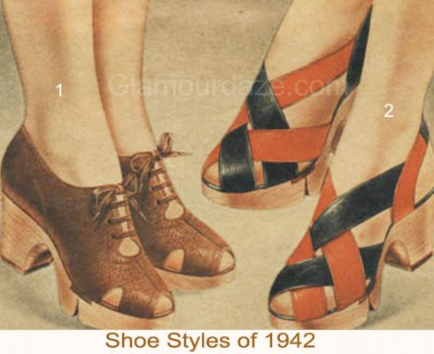 1940s shoes - Glamour Daze