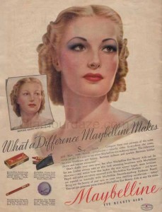 The History of 1930s Makeup - 1930 to 1939 - Glamour Daze