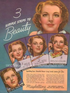 The History of 1930s Makeup - 1930 to 1939 - Glamour Daze