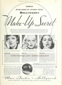 The History of 1930s Makeup - 1930 to 1939 - Glamour Daze