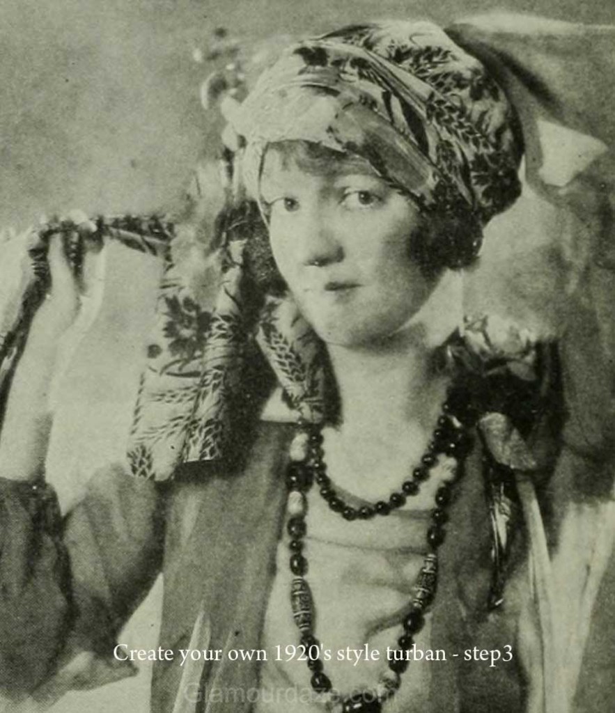 1920s Fashion – Create your own 1920's style turban. | Glamourdaze