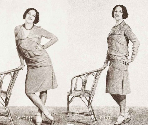 A 1920s Guide to Posture for Flappers - Glamour Daze