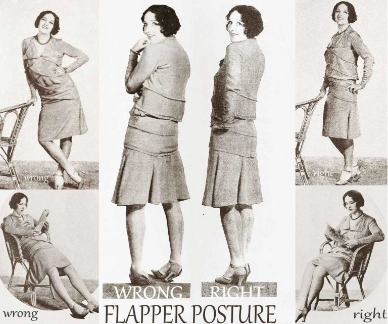 A 1920s Guide to Posture for Flappers - Glamour Daze