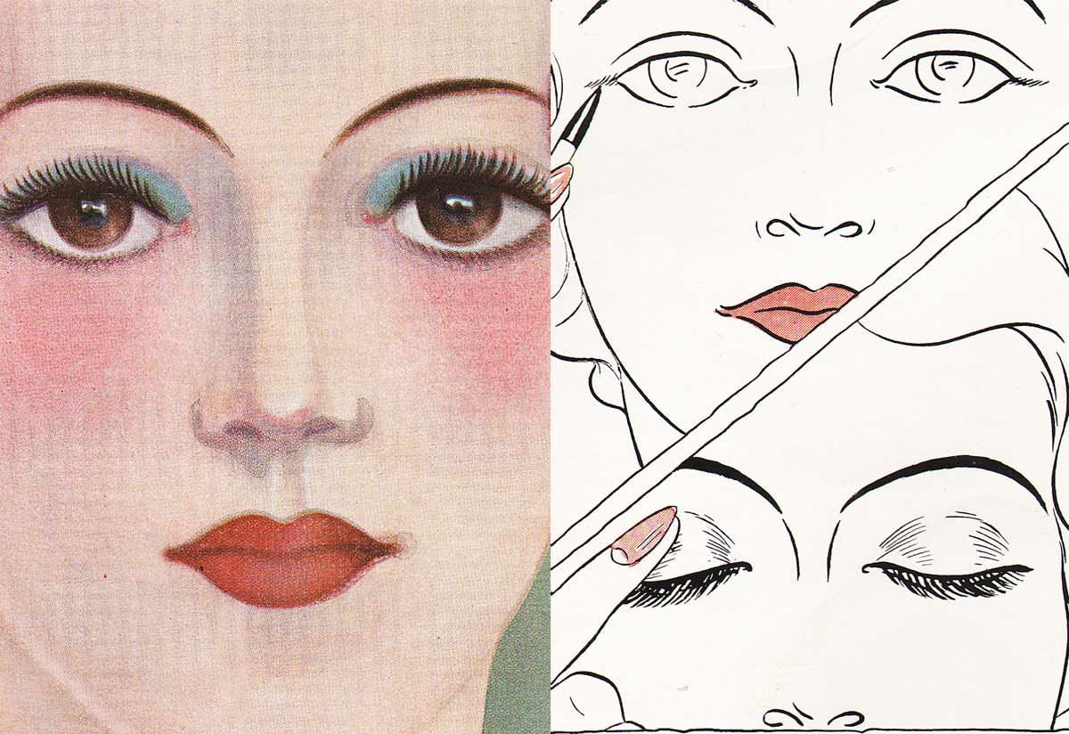 Make-up Advice to Flappers 1925 - Glamour Daze