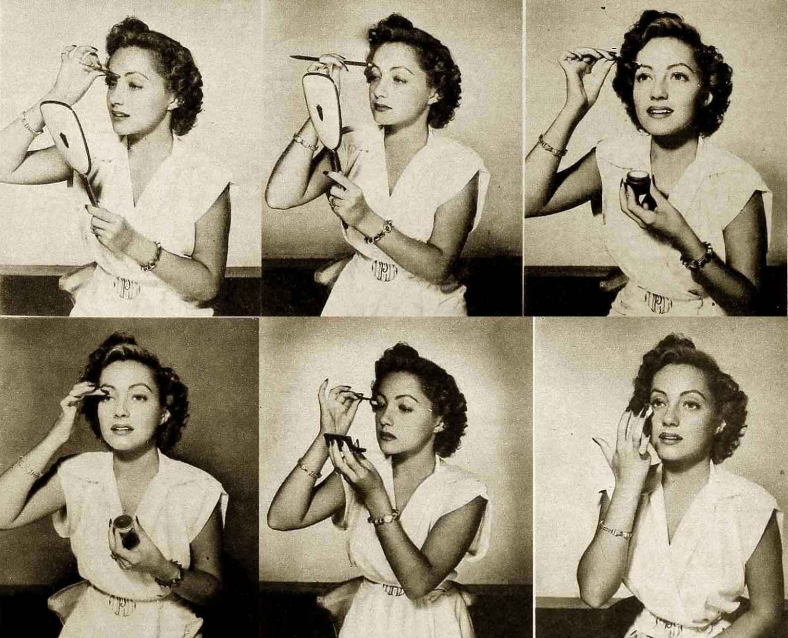 1940s Beauty - Eye Make-up Lesson 1941 - Glamour Daze