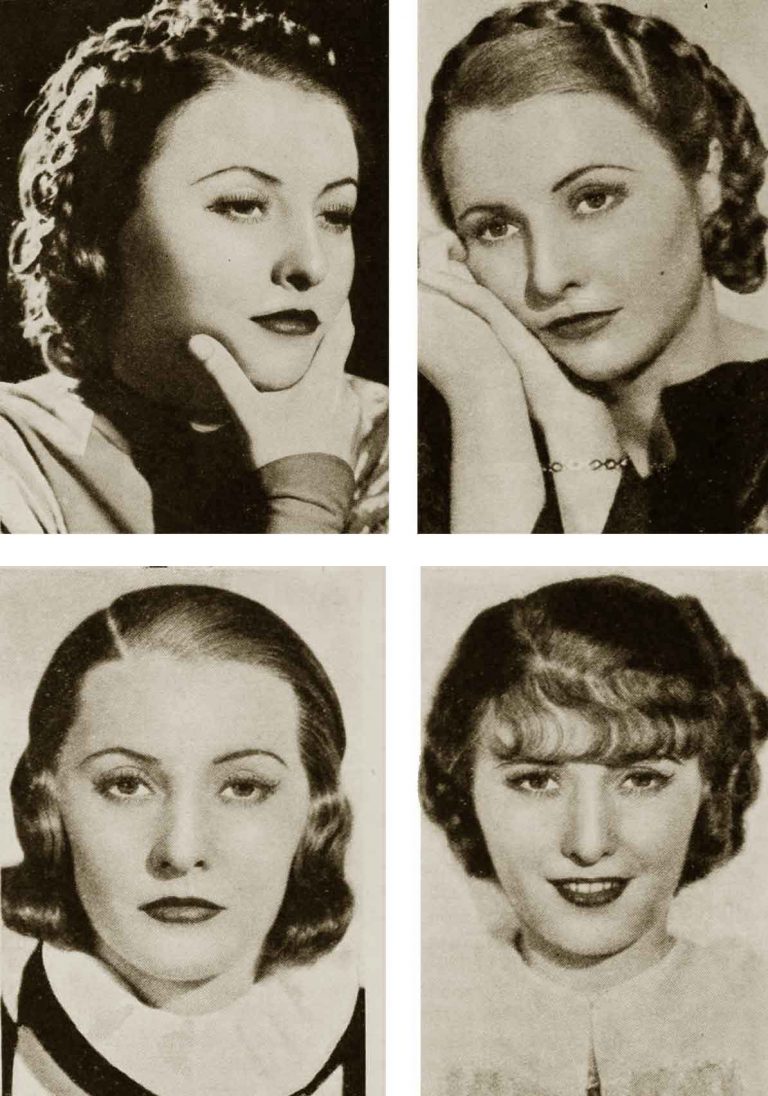 Hollywood Beauty School - Christmas 1934 - Glamour Daze