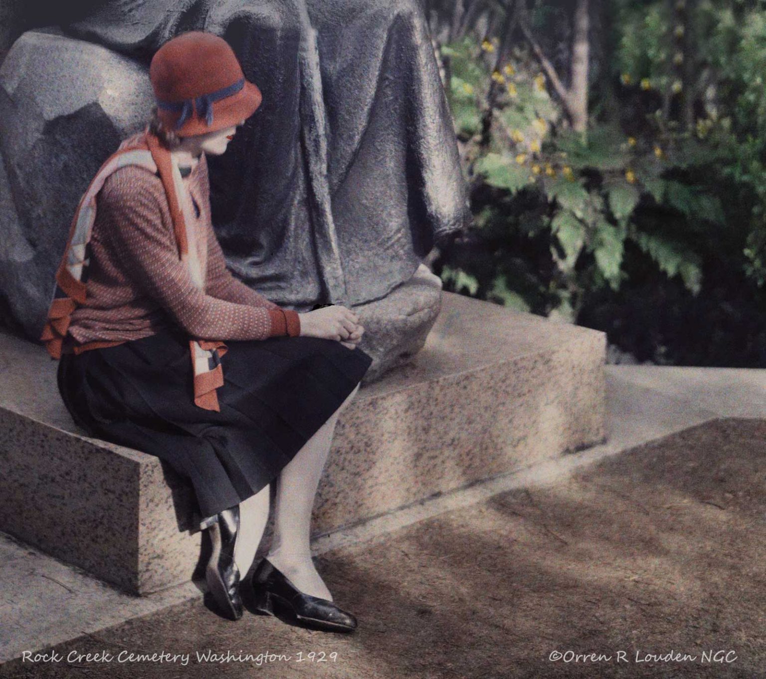 1920s Women in Autochrome Color - Glamour Daze