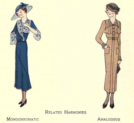 1930s Fashion - The Art of Color in Dress - Glamour Daze