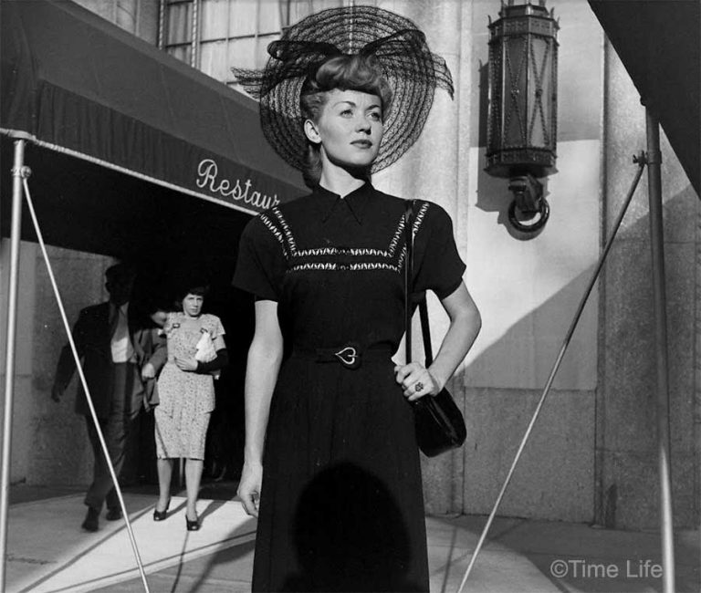 A French Girl in Post War Paris 1946