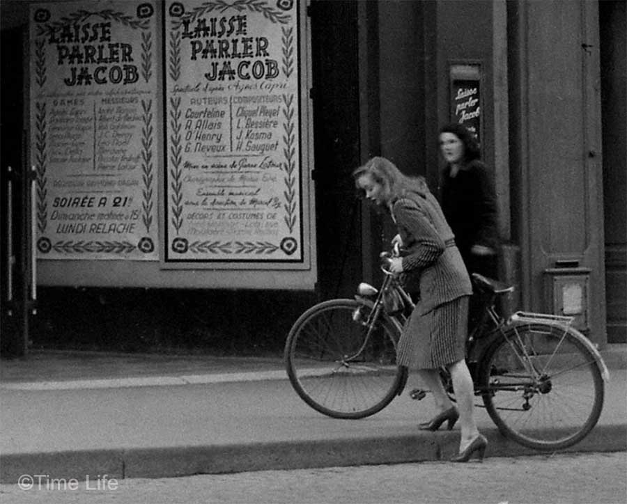 A French Girl in Post War Paris 1946