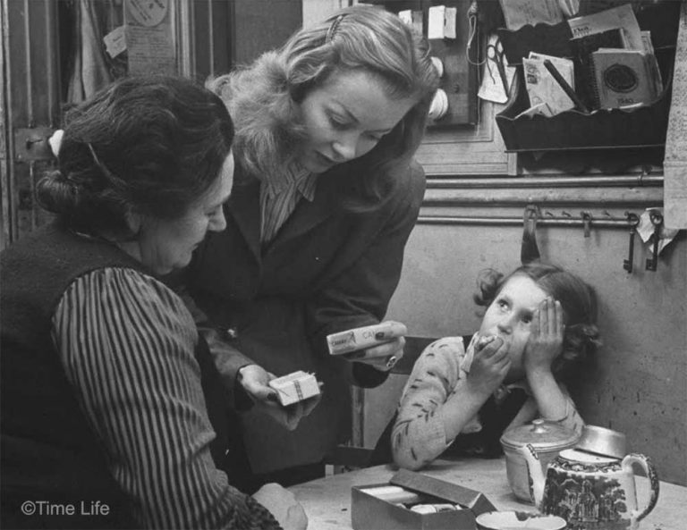 A French Girl in Post War Paris 1946