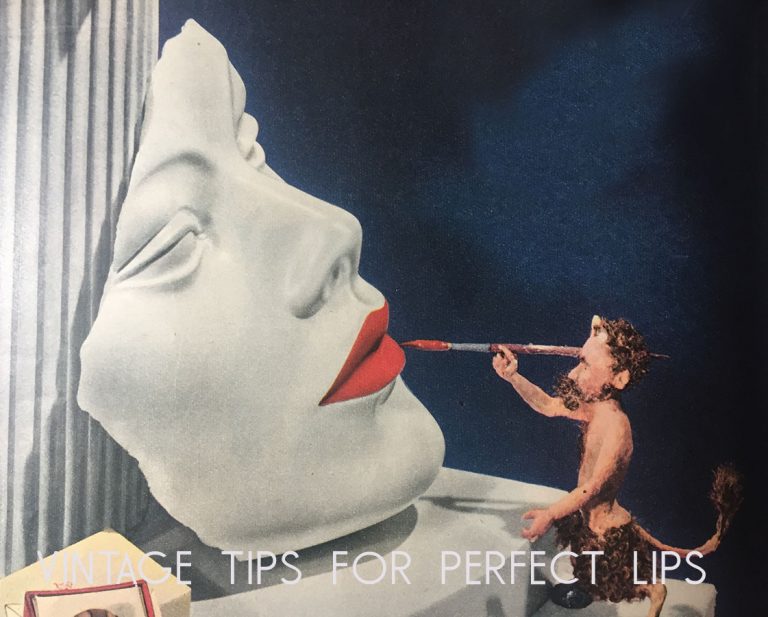 Some Vintage Tips for Perfect Lips - Glamour Daze