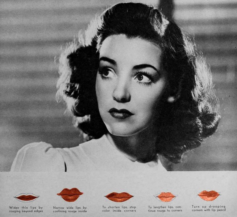 1940s Makeup - Beautiful Lips and Lipstick Tips - Glamour Daze