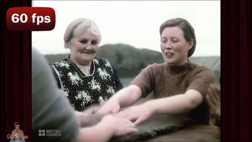 Harris Tweed Waulking Song - Outer Hebrides - 1941 - Glamour Daze
