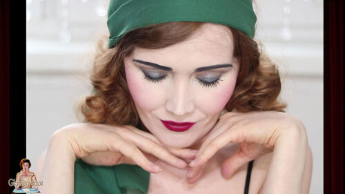 Authentic 1920s Flapper Makeup Look Tutorial - Glamour Daze