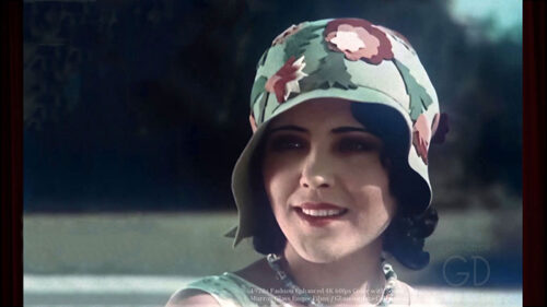 Discovered - Color 1920's Fashion Movie - Glamour Daze